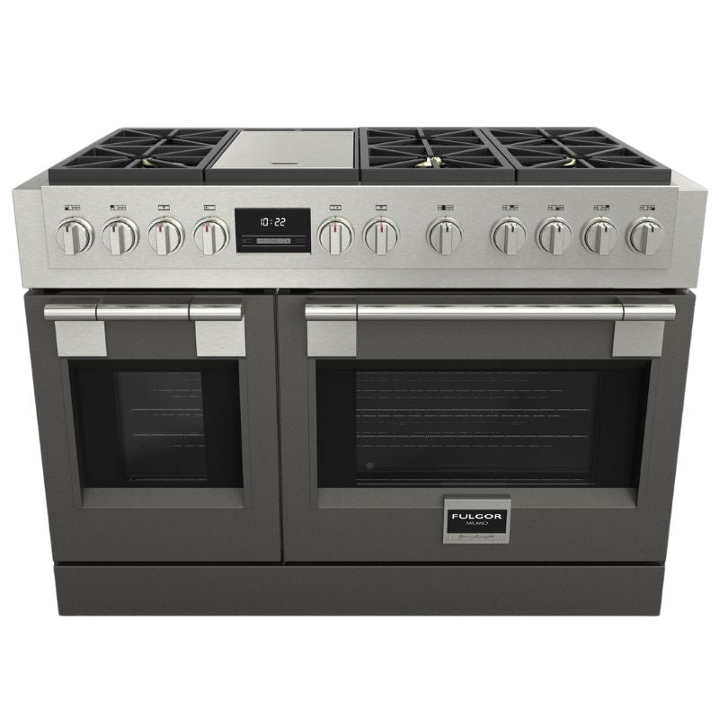 Fulgor Milano 48-Inch Pro Range Door Color Kit, Matte Grey — LuxHome ...